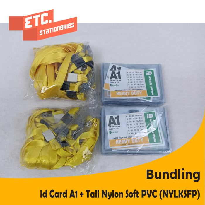 Promo Paket Bundling Id Card A1 + Tali Nylon Soft Pvc (NYLKSFP ...