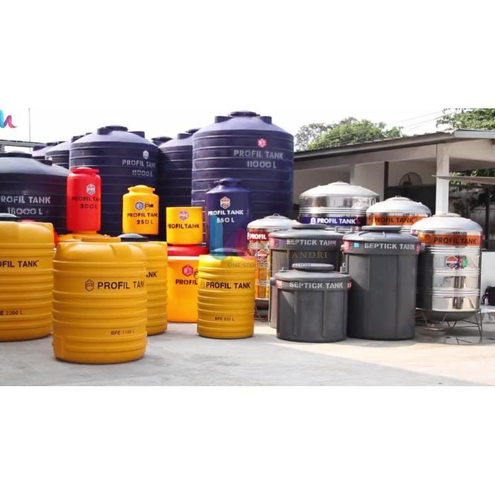Jual Tangki Air Plastik Profil Tank TDA 300 L Plastic HDPE, Tandon Air ...