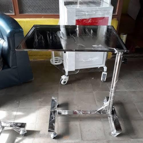 Jual Instrumen Mayo Meja Full Stainless Steel / Table Mayo Rumah Sakit ...