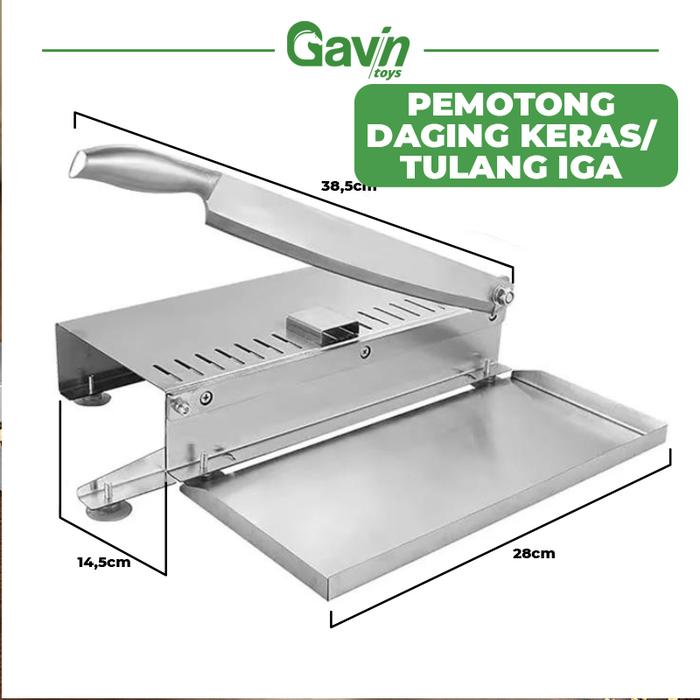 Jual Pemotong Daging Meat Slicer Alat Potong Daging Beku Tipis Sayuran ...
