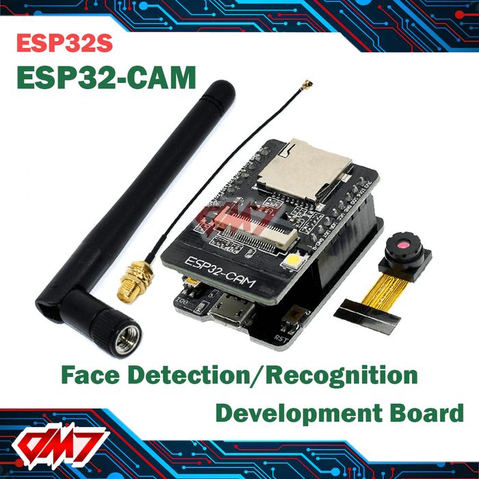 Jual ESP32 CAM Based-on ESP32S Face Detection & Recognition Dev Board - Complete - Kota Bandung ...