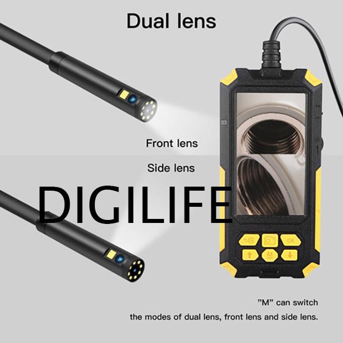 Jual DUAL LENS Endoscope Camera 5.5mm P50 Inspection Borescope Kamera ...