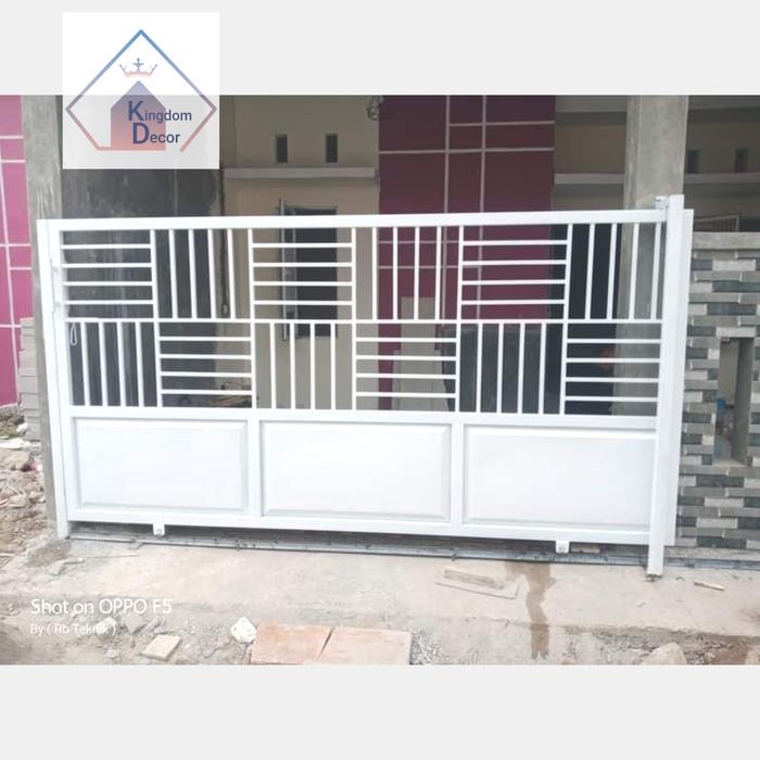 Jual PAGAR BESI MINIMALIS MODERN / PAGAR BESI HOLLOW GALVANIS - Kota ...