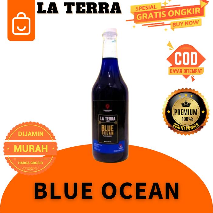 Jual SYRUP BLUE OCEAN LA TERRA MINUMAN KEKINIAN SIRUP CURACAO CITRUS ...