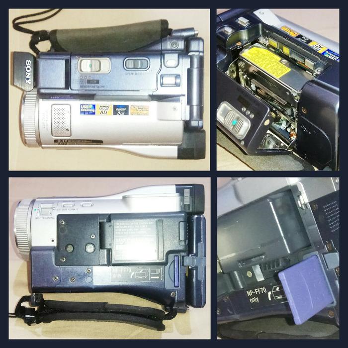 Jual Sony Dcr-ip220e Digital Handycam 2.1 Mpx Micro Cassette Memory ...