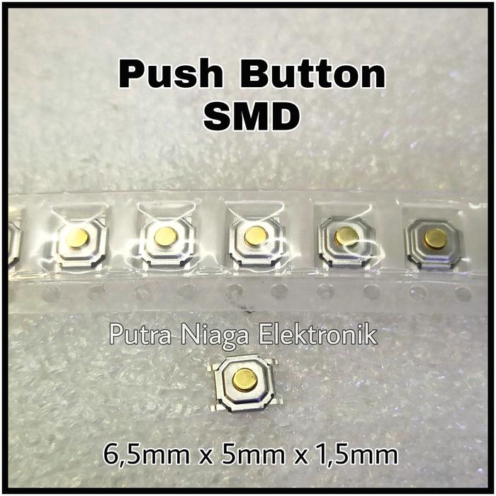 Jual Push Button SMD 4p Switch Tactile mini SMT 4pin - Kota Bandung - Putra Niaga Elektronik ...