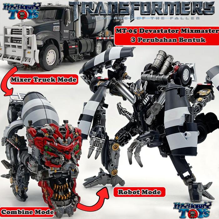Jual Action Figure Transformers Mechanical Team MT-05 Devastator ...