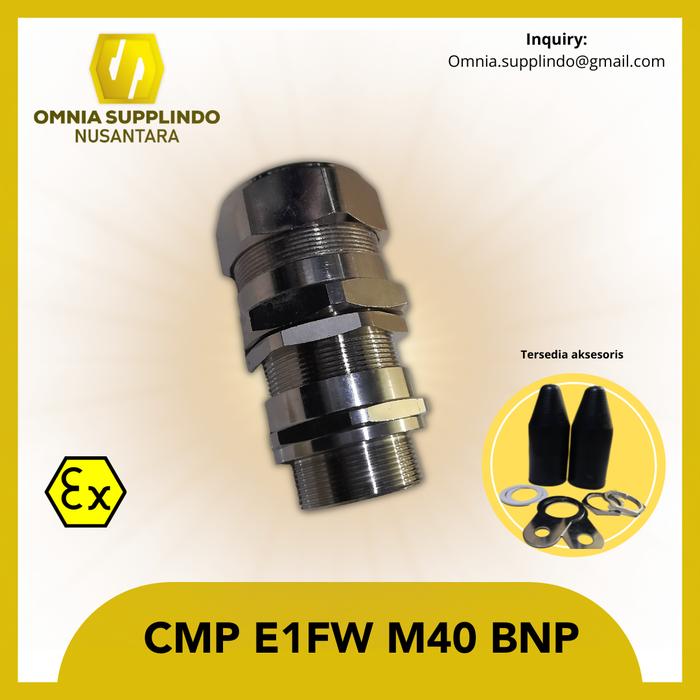 Jual Cable Gland CMP E1FW M40 Brass Nickel Plated (BNP) - Jakarta Utara - OMNIA HARDWARE | Tokopedia