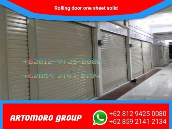 Jual Rolling door one sheet solid (Rapat tebal 0,45mm) - Kab. Tangerang - ARTOMORO_GROUP | Tokopedia