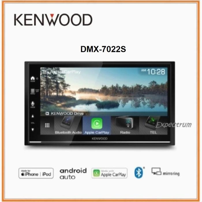 Jual KENWOOD DMX-7022S Headunit Double Din Tape Audio DMX7022S Universal - Jakarta Barat ...