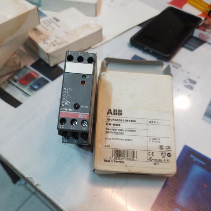 Jual CM-MSS 1SVR430811R1300 THERMISTOR MOTOR RELAY ABB 220V - Jakarta Pusat - PUTRA PANEL ...
