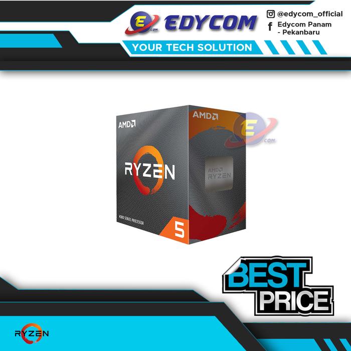 Jual AMD Ryzen 5 4600G 3.7Ghz Up To 4.2Ghz Cache 8MB 65W AM4 BOX - Kota Pekanbaru - edycom ...