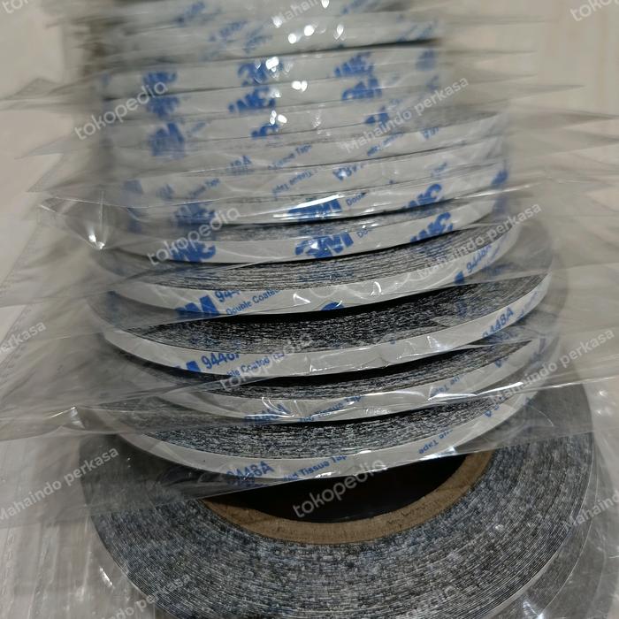 Jual 3M 9448A Double Tape LCD Black / Double Tape Tipis Hitam 5mm x 25m - Kota Tangerang ...