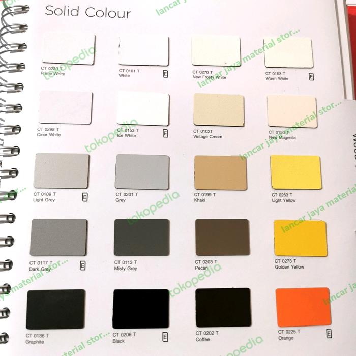 Jual Hpl Carta tipe ct 0201 / ct 0206 F/G/T doff gloss texture - Kota ...
