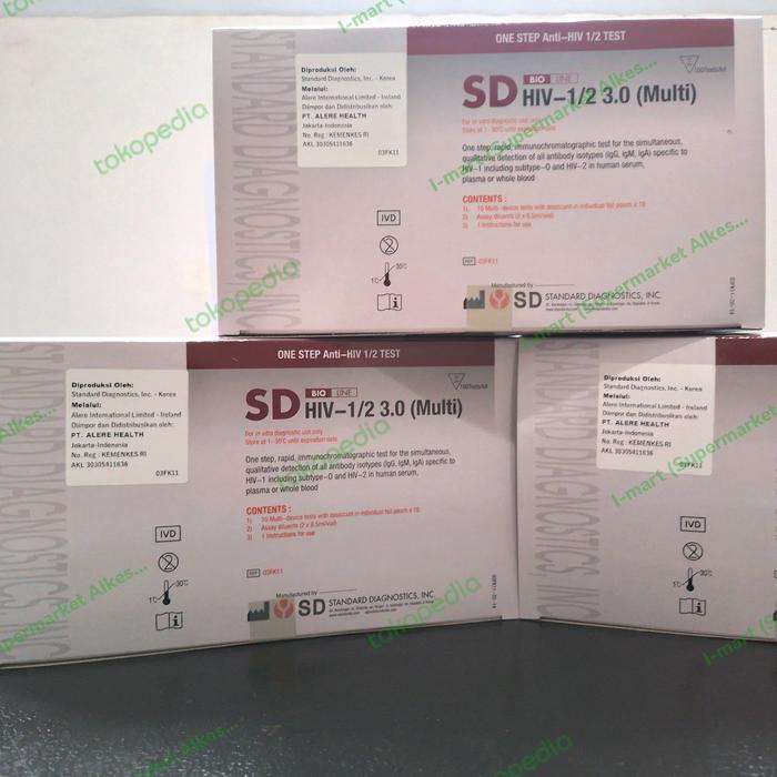 Jual Rapid HIV SD Bioline isi 100 - Kab. Bogor - IMart Supermarket Alkes | Tokopedia