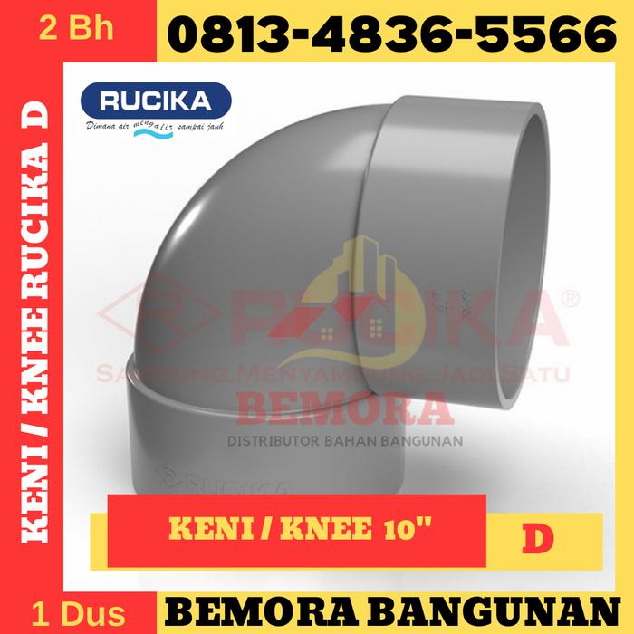 Jual Elbow rucika 10 inch d pvc / knee rucika pvc 10" d (Harga Grosir) - Jakarta Barat - Bemora ...