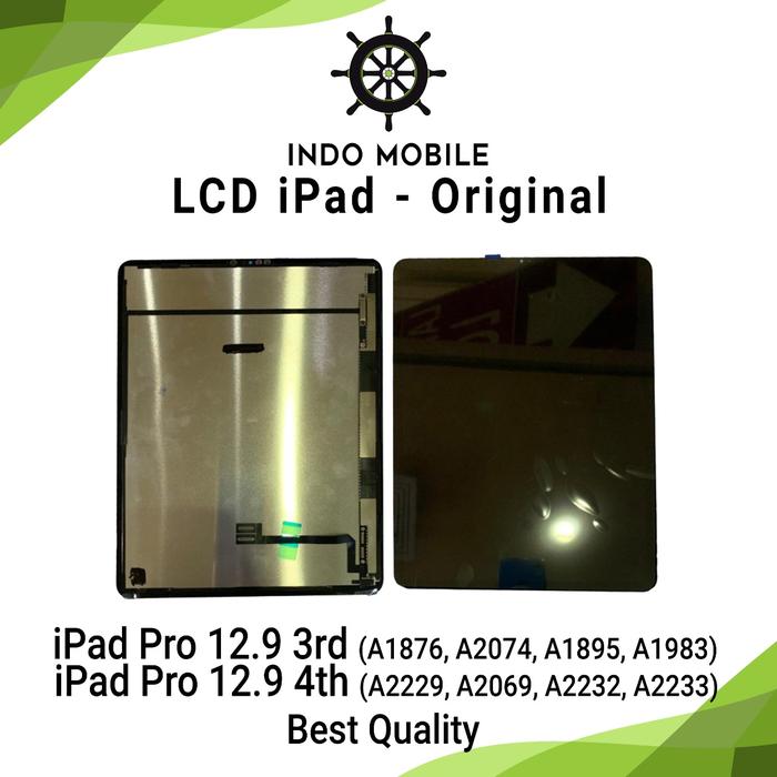 Jual LCD IPAD PRO 12.9 3RD / 4TH A1876 A2074 A1895 A1983 A2229 A2069 A2232 - Jakarta Barat ...