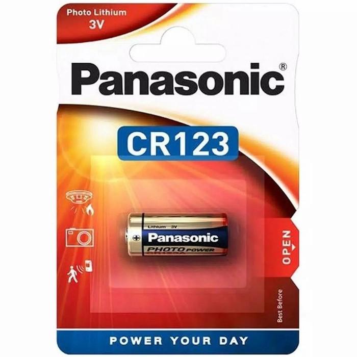 Jual Batre Panasonic CR 123 / Baterai CR123A 3V Lithium Power Ori Resmi - Jakarta Barat ...