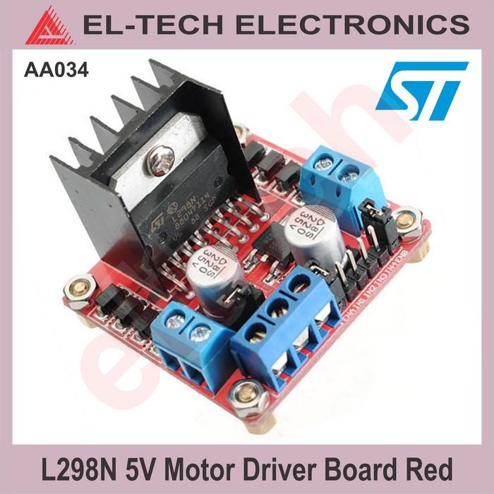 Jual L298 L 298 Dual H Bridge DC Stepper Motor Driver Module Board ...