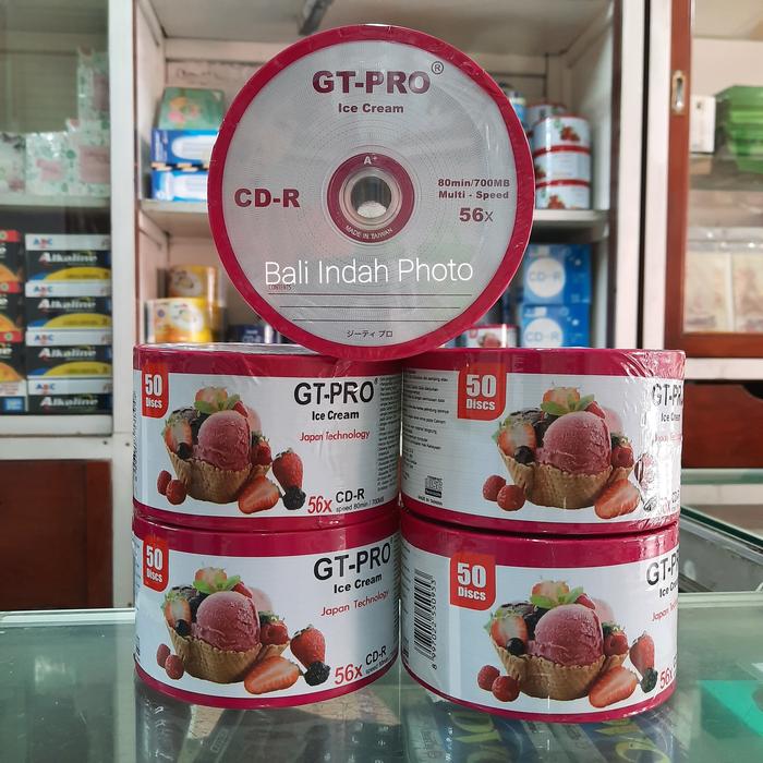 Jual CDR GT-Pro Ice Cream/Plus - Ice Cream, CD-R - Kota Surabaya - BALI ...