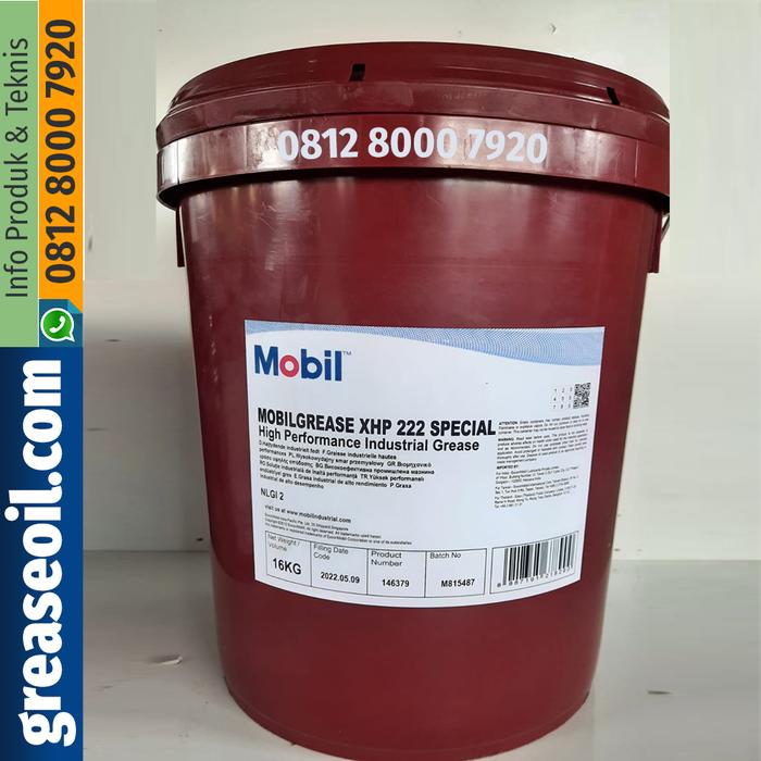 Jual MOBIL GREASE XHP 222 SPECIAL Grease Lithium Complex Moly Pail 16 ...