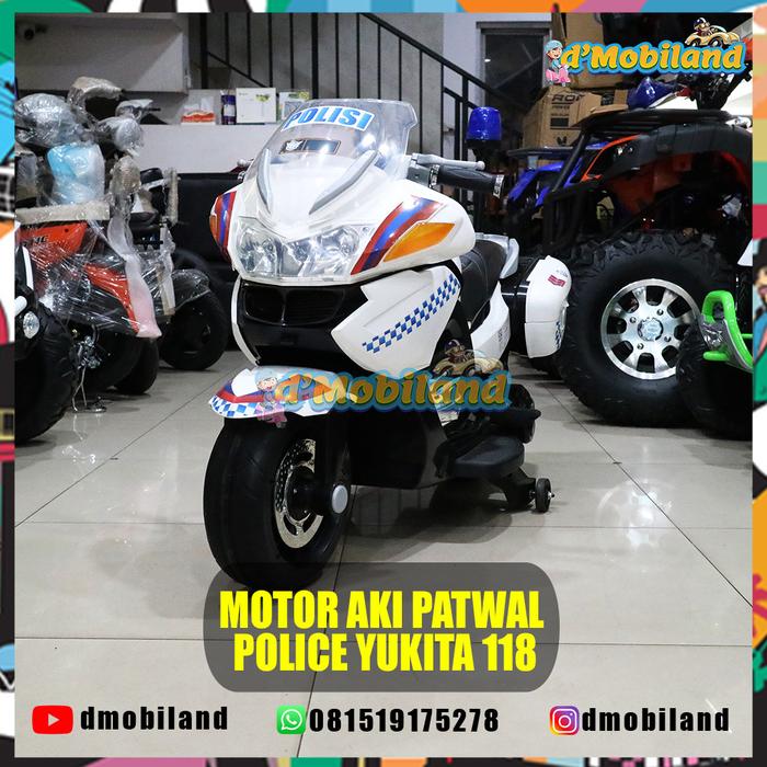 Jual Motor-Motoran Anak Aki Yukita Motor Police Patwal - Kota Tangerang ...