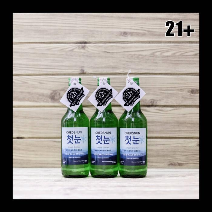 Promo Paket 3 Soju Cheosnun Rasa Original 360ml - INDOALKOHOL Original ...