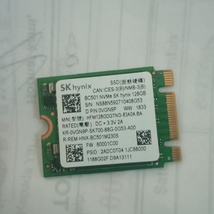 Jual SSD SK Hynix M.2 2230 PCIe NVMe 128GB BC501 - Kab. Balangan ...