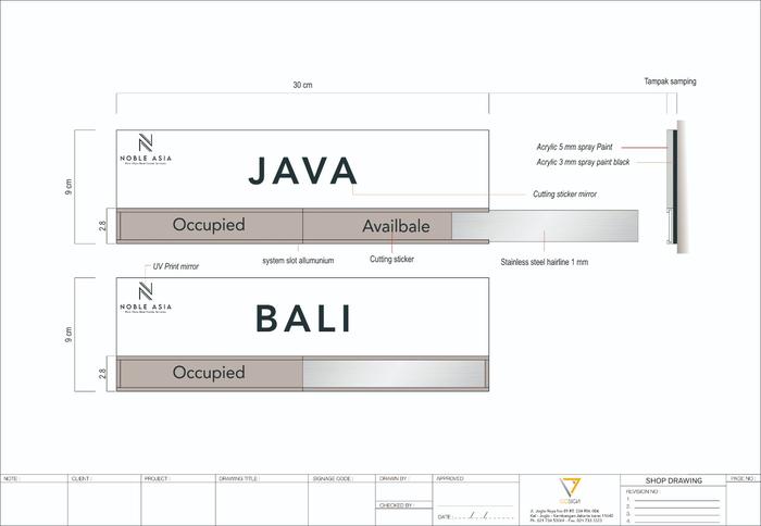 Jual Meeting Room Sign / Tanda Ruang Meeting Acrylic Murah + Logo ...