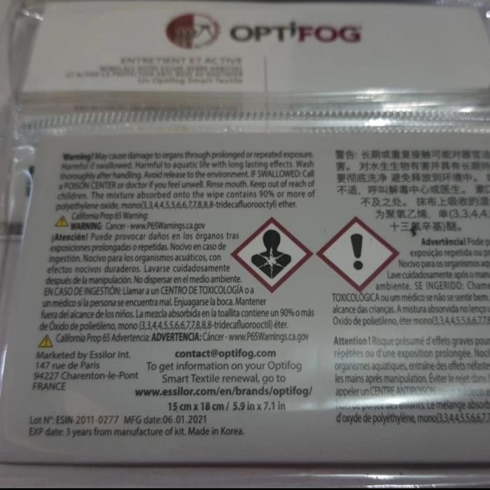 Jual Lap Optifog Essilor/lap Anti Embun Essilor Di Seller Noelle ...