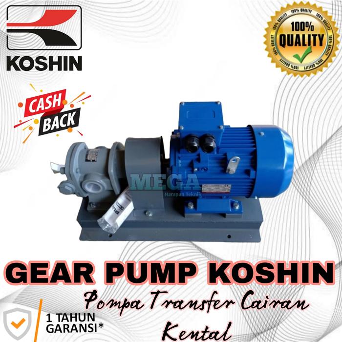 Jual GEAR PUMP KOSHIN GL 20-5 POMPA CAIRAN INDUSTRI GEAR PUMP1HP 380v - Jakarta Barat - mega ...