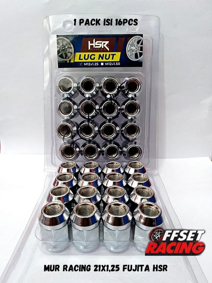 Jual MUR FUJITA PENDEK 21X1,25 baut mobil pakai velg racing ukuran 21 ...