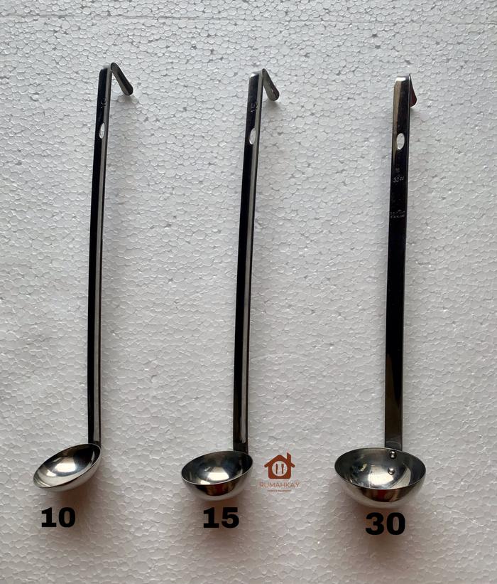 Jual Soup Ladle Centong Gula Cair Sirup Kuah Tanica Stainless 15 Cc Di ...