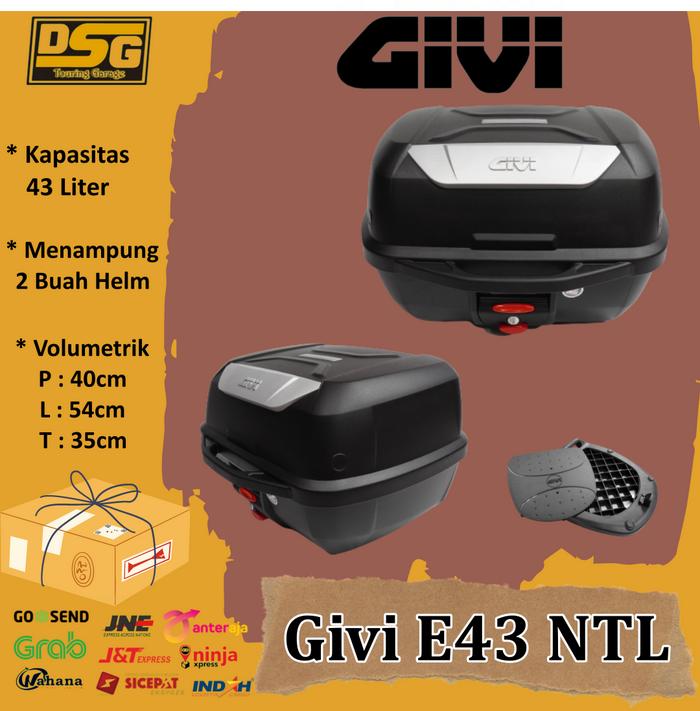 Jual Box Givi E43 NTL Box Motor Givi E43 Box Touring Givi E 43 NTL Box ...