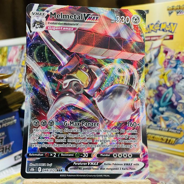 Jual Melmetal vmax v max Kartu pokemon indonesia tcg card - Kota ...