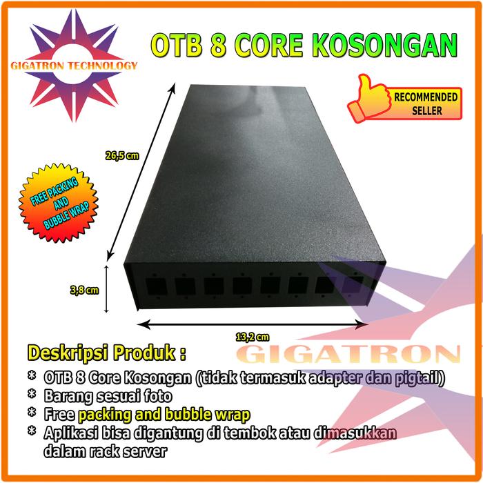 Promo OTB 8 Core SC UPC / ODF / FTTH / OTB Wall 8 Core Roset 8 Core ...