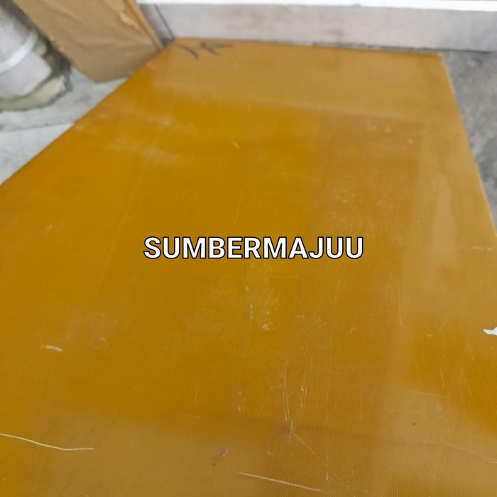Jual Resin kuning lembaran / epoxy sheet Potongan 4mm ( 4CM X 65CM ...