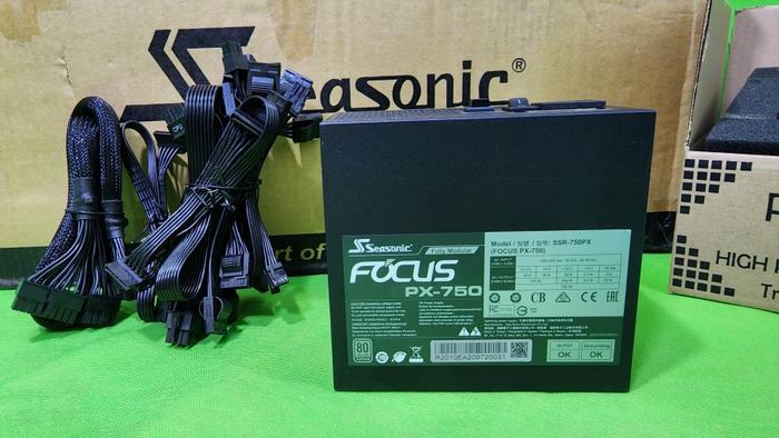 Jual NEW PSU SEASONIC FOCUS PX-750 SSR-750PX 750W 80+ platinum Full ...