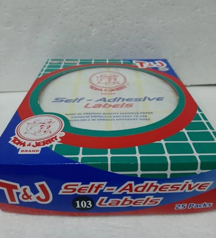 Jual Stiker Label Tom and Jerry stiker undangan 32x64mm no.103 ...