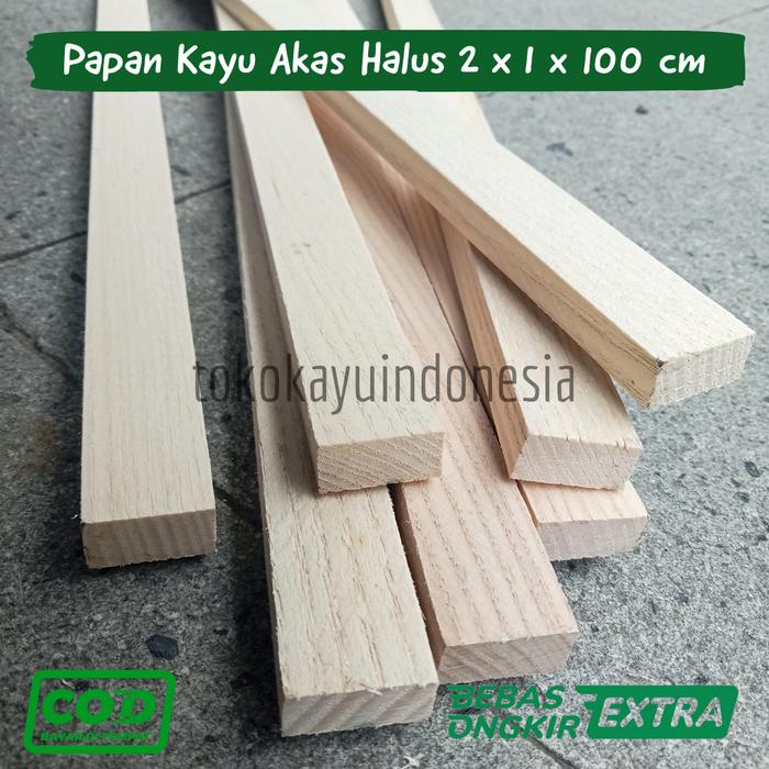 Jual Papan Kayu Akas Halus Tanpa Mata 2 x 1 x 100 cm - Kab. Bogor ...