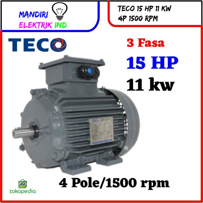 Jual Motor Listrik 3 Fasa 15 HP Motor 15 HP Dinamo 15 HP Elmot 15 HP Tc - Kota Pekanbaru ...