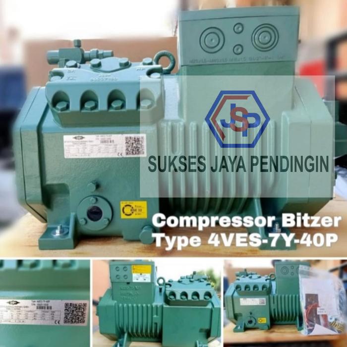 Jual Compressor Bitzer Germany 4VES-7Y-40P Low Temp Original - Jakarta ...