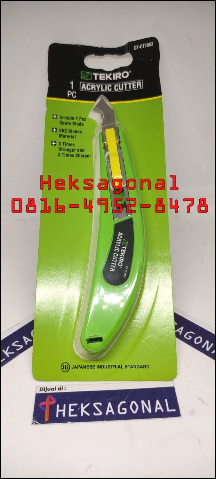 Jual TEKIRO Pisau Cutter Acrylic Pemotong Cutting Akrilik HPL ...