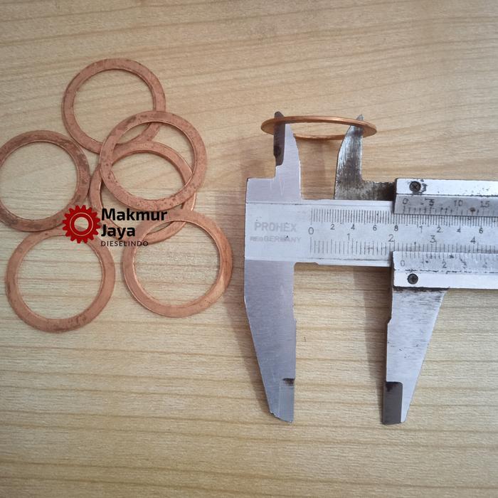 Jual ring tembaga kuningan 16mm 18mm 20 mm 22mm 24mm 26mm - 26mm - Kota ...