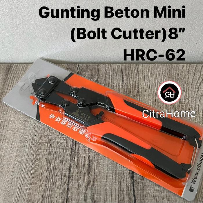 Jual Gunting Beton Mini/Bolt Cutter 8" Boda HRC-62 Heavy Duty - Kota ...