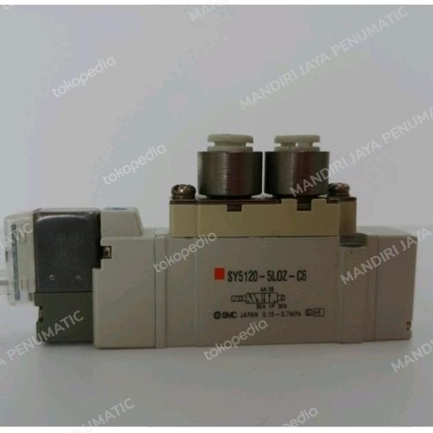 Jual SOLENOID VALVE SMC SY5120-5LOZ-C6 24VDC - Jakarta Barat - Mandiri Jaya Penumatic | Tokopedia