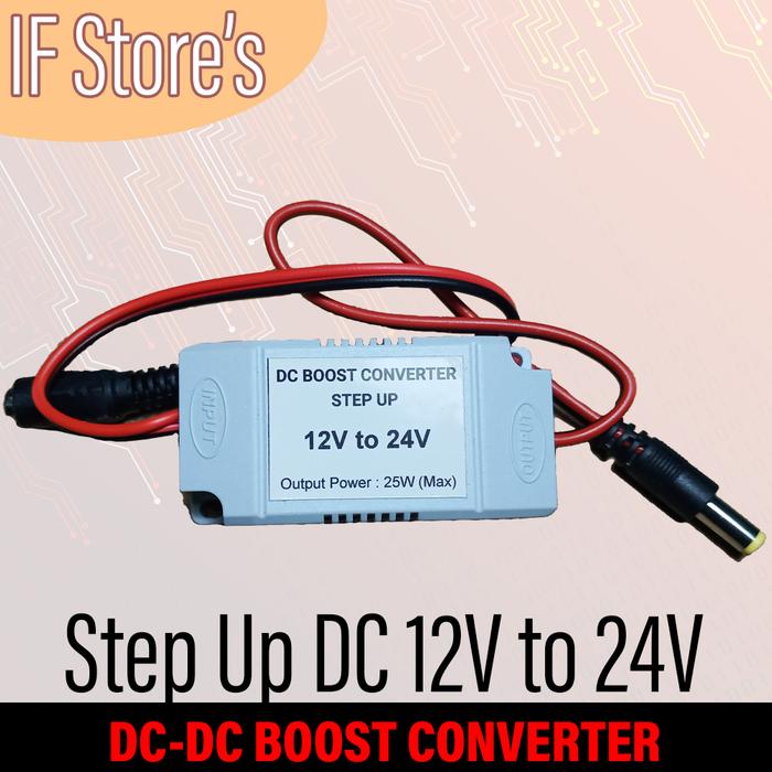 Jual DC STEP UP 12V TO 24V BOOST CONVERTER - Kab. Subang - IF Store ...