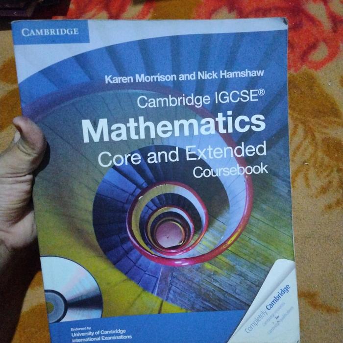 Jual Cambridge Igcse Mathematics Core And Extended Coursebook Jakarta Timur Siahaan Books