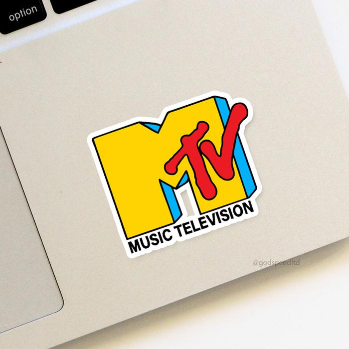 Jual MTV Logo Sticker - Kota Bandung - GODSPEED STICKER | Tokopedia