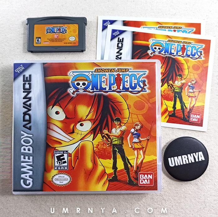 Jual Onepiece Kaset GBA NINTENDO GAMEBOY MICRO GBM SP One Piece Game ...